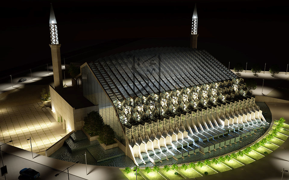 Cairo Festival City Main Mosque (New Cairo, Egypt) @ AWTAD ...